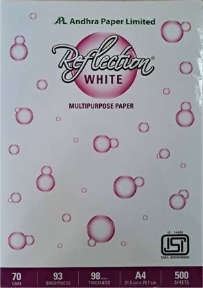 Flipkart.com | Acme Reflection White A4 Plain A4 70 gsm A4 paper - A4 paper