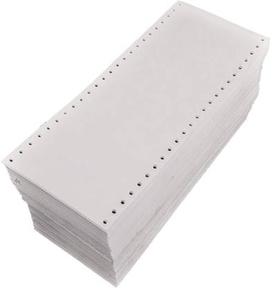 Flipkart.com | VijayaECart Dot Matrix Printer Paper 5"x12",1 Part 6000 ...