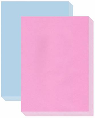 Flipkart.com | ESCAPER Aqua & Rose Colour Paper A4 Size Bundle (500 ...