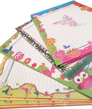 Flipkart.com | SHARMA BUSINESS Pack of 40 Design Sheet For School ...