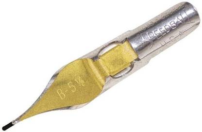 Speedball SpeedBall Broad Edge Universal Lettering Nibs - B5½ Nib - Buy ...