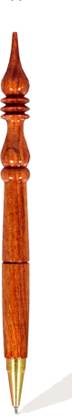 Wooden Mystique Wooden Blue Ball Point Pen, Made with Sheesham Wood ...