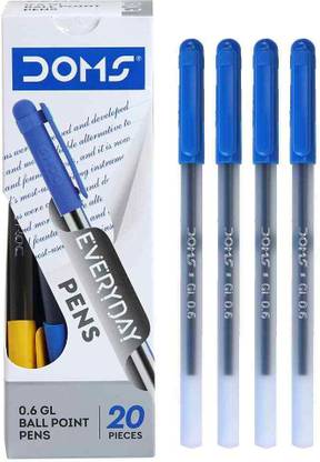 DOMS Everyday Ball Pen Blue Pack Of 60 Pens Ball Pen - Buy DOMS ...