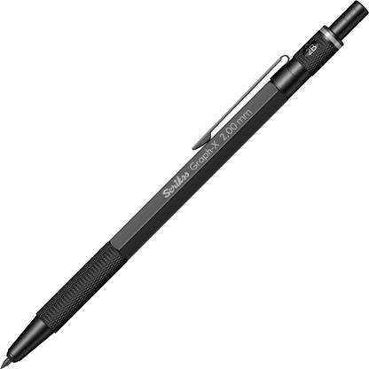 Scrikss Office Graph-X 2.0mm Mechanical Pencil | Push Mechanism | Brass ...