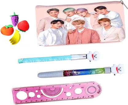 Flipkart.com | TITIRANGI BTS Army Pencil Pouch for Girls BTS Pouch with ...