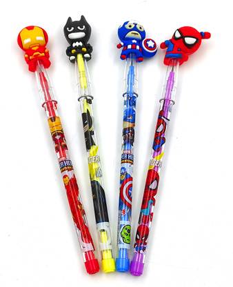 Flipkart.com | poksi Avenger (Pack of 4) Sikka Pencil