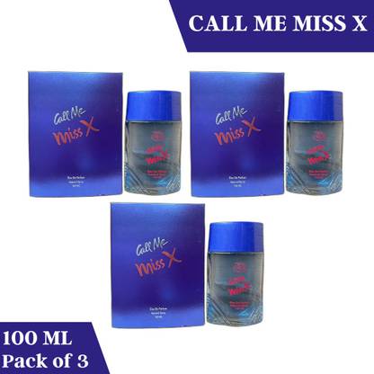 Buy Ricky Ricado Call Me Miss X Perfume 100ml Each (Pack of 3) Perfume ...