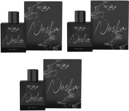 Buy Rosila NASHA PERFUME, 30ML EACH, PACK OF 3. Eau de Parfum - 90 ml Online In India | Flipkart.com