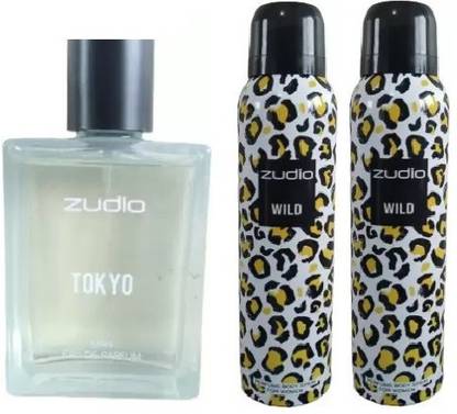 Buy zudio TOKYO -1 AND WILD WOMEN -2 PACK OF 3 Perfume - 400 ml Online ...