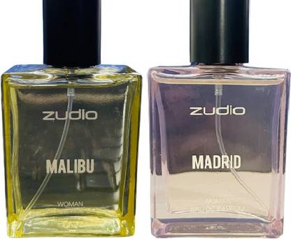 Buy zudio MADRID,MALIBU PERFUME PACK OF 2 DD Perfume - 100 ml Online In ...