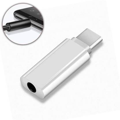 TFG Multicolor Type c to 3.5mm Audio Jack, Connector USB Type c ...