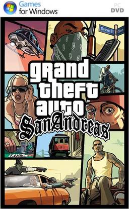 GTA san andreas (Grand theft auto san andreas)- PC (DVD) Price in India ...