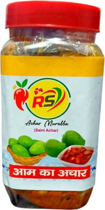 R.S. ACHAR MURABBA Mango Pickle|Aam ka achar very tasty pack of 500g ...