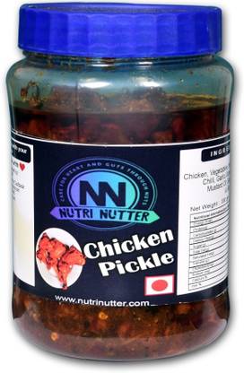 NUTRI NUTTER Chicken Pickle Chicken, Lime, Lemon, Garlic, Red Chilli ...