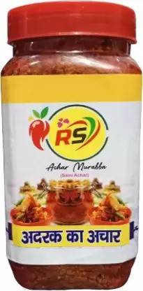 R.S. ACHAR MURABBA Ginger Pickle Adrak ka achar 100% Homemade and ...