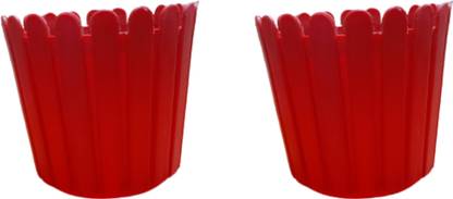Audbhidhi Fence Plastic Gamla Flower Pots 8 Inches For Indoor Outdoor ...