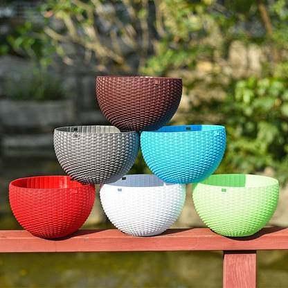 RR sah 7INCH Hanging Gamla Planter For Home Balcony Garden Decoration ...