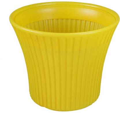 AppEasy Sunshine Plastic Planter for Indoor Outdoor Plants Garden Pots ...