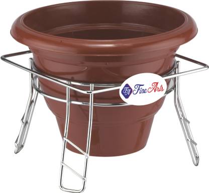 FineArts Flax Pot Rack Matka Stand Gamla Stand Steel Matka Kitchen Rack ...