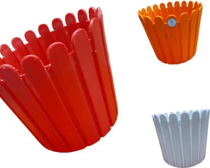 Audbhidhi Fence Plastic Gamla Flower Pots 8 Inches For Indoor Outdoor ...