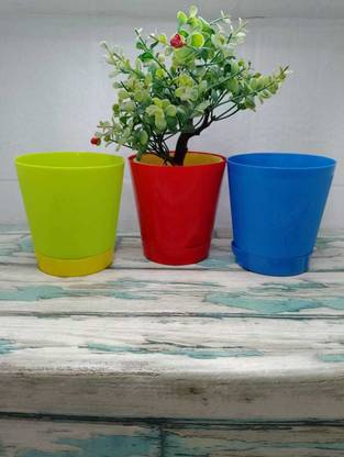 ODIN Self Watering Planter for Plants - 6 Inch, Pot for Indore ...