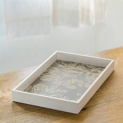 ellementry Shade of Grey Wooden Tray Price in India - Buy ellementry ...