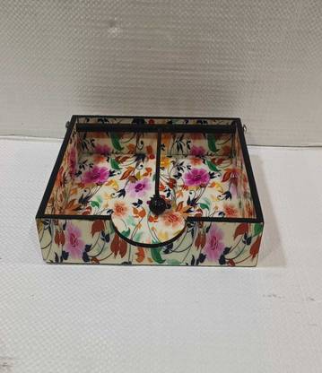 Plastic bazaar PB- Tissue stand wooden Tray Price in India - Buy ...