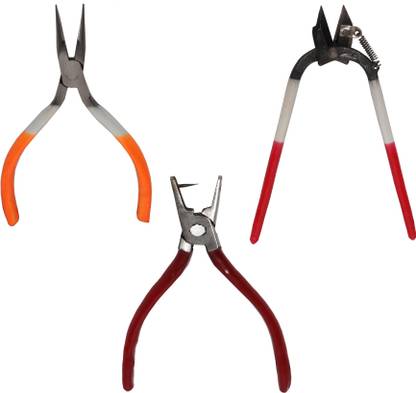 Digital Craft Long Flat Nose,Punch Plier,Spring Katiya, Needle Nose ...