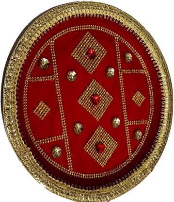 Smriti Enterprises BRIDAL Pooja Thali for Festival Beautiful Handcraft ...