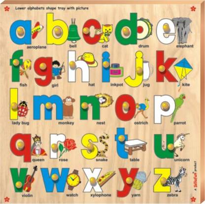 Abcd alphabet chart Poster Multicolor Photo Paper Print Poster ...