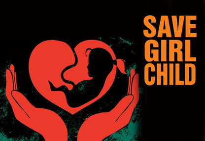 Poster Save Girl Child sl-10141 (Wall Poster, 13x19 Inch, Matte Paper ...