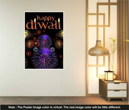 Mini Cards And Decor Items - Firecracker Enjoying Wall poster |Crackers ...