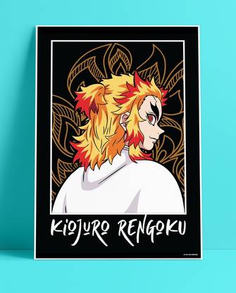 YAA - Kyojuro Rengoku New Premium Design Anime Series Poster 01 (12 ...