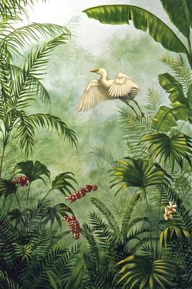 Wild Jungle Poster | Jungle Posters for Room | Unframed | With Self ...