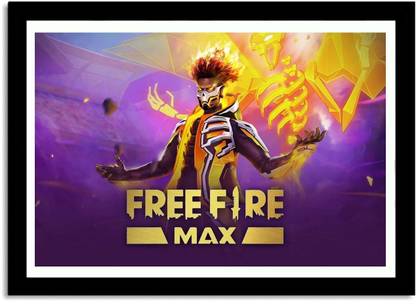 Free fire poster for room and home decor, Gaming poster for room Paper ...