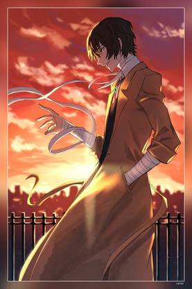Dazai Osamu Bungou Stray Dogs Matte Finish Poster Paper Print ...