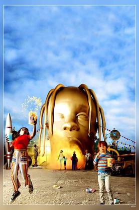 Album Cover Travis Scott Astroworld Matte Finish Poster P-4024 Paper ...