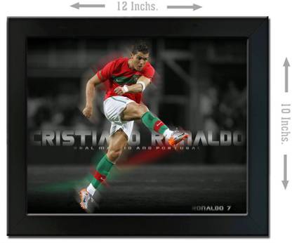 CR7 Poster Wall Art for Room and Office Photographic Paper - Sports ...