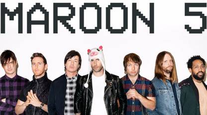 Poster Maroon 5 Music Band sl-14584 (LARGE Poster, 36x24 Inches, Banner ...