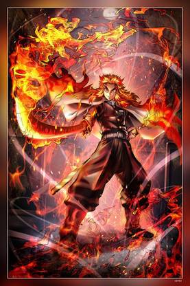 Kyojuro Rengoku Demon Demon Slayer Kimetsu Kimetsu No Yaiba Season ...