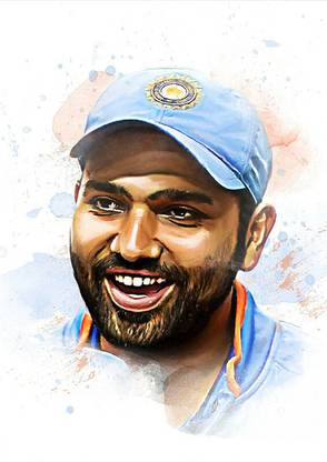 Poster Rohit Sharma Sl-16322 (Wall Poster, 13x19 Inches, Matt Paper ...