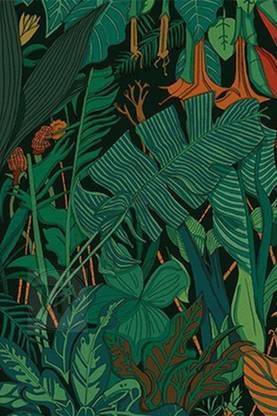 Wild Jungle Poster | Jungle Posters for Room | Unframed | With Self ...
