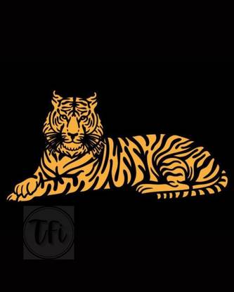 Tiger Poster | Tiger Posters for Room | Unframed | With Self Adhesive ...