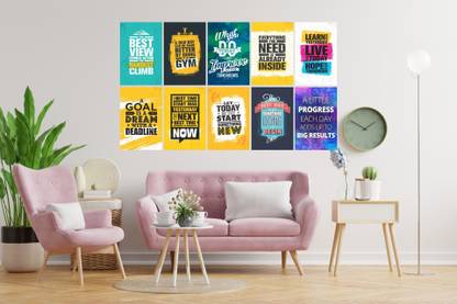 Motivational Poster Quotes Wall Design For Bed Room Drawing Room Poster ...