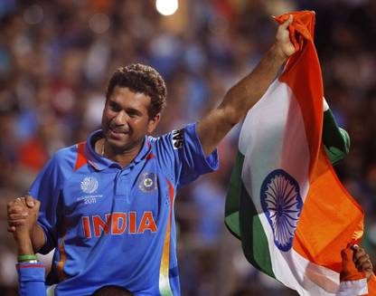 Sachin tendulkar poster Multicolor Photo Paper Print Poster ...
