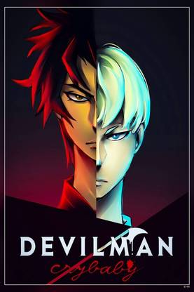 Devilman Crybaby Anime Series Hd Matte Finish Poster P-6799 Paper Print ...