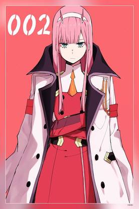 Zero Two Zerotwo Matte Finish Poster Paper Print - Animation & Cartoons ...
