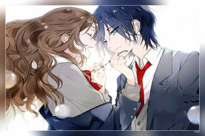 Horimiya Hori Miyamura Matte Finish Poster Paper Print - Animation ...