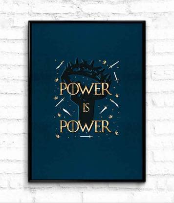 power-motivational-poster Photographic Paper - Typography posters in ...