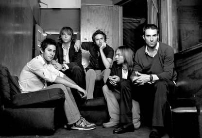 Poster Maroon 5 Music Band sl-14589 (LARGE Poster, 36x24 Inches, Banner ...